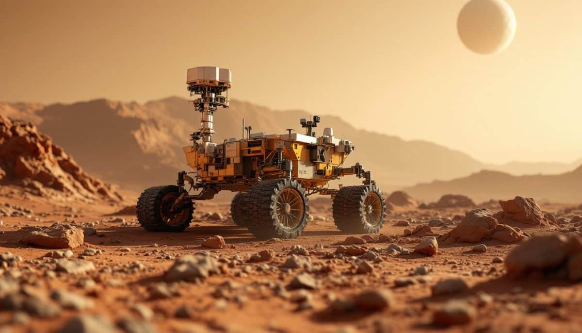 Curiosity sort une image très rare de la terre et phobos depuis mars ...