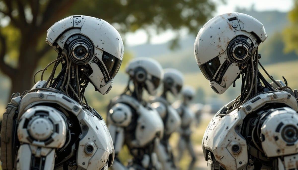 Ces robots militaires de l'armée américaine parlent et réfléchissent ...